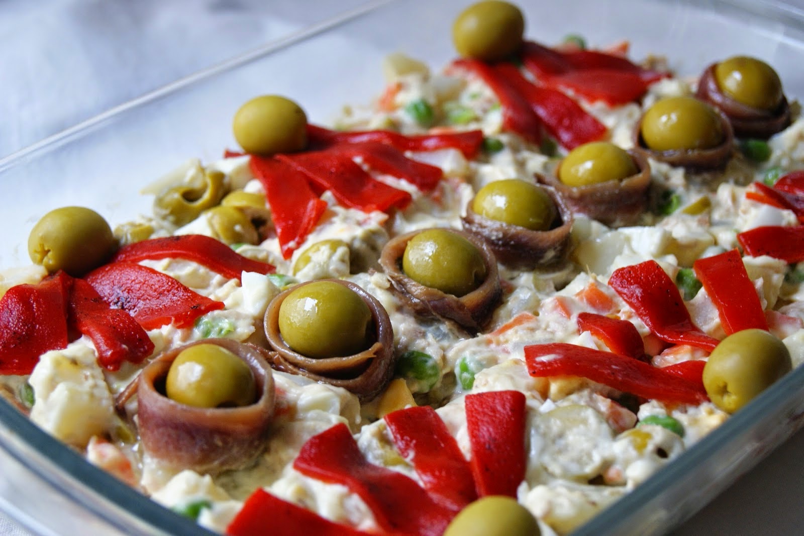 8 Ensaladillas Rusas | La Taza de Loza